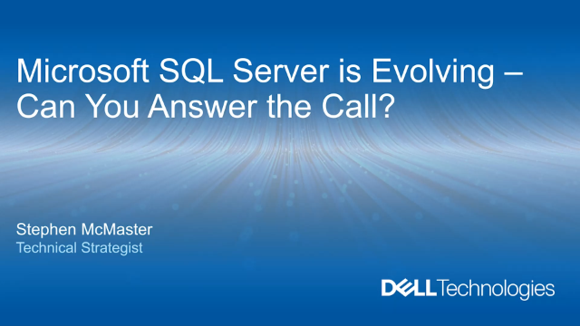 Microsoft SQL Server is Evolving – Can You Answer the Call?