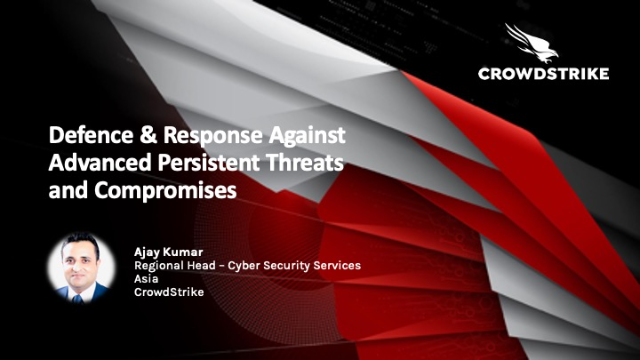 Defence & Response Against Advanced Persistent Threats and Compromises