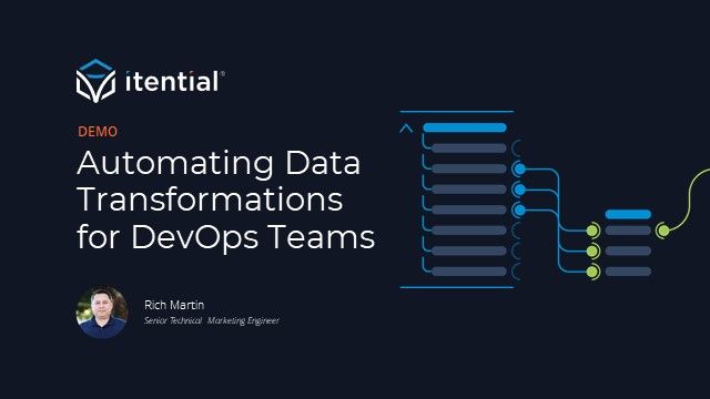 Automating Data Transformations for DevOps Teams