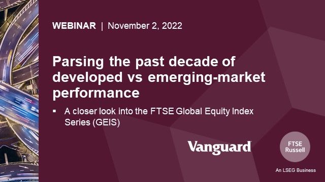 Parsing the past decade of developed vs emerging-market performance