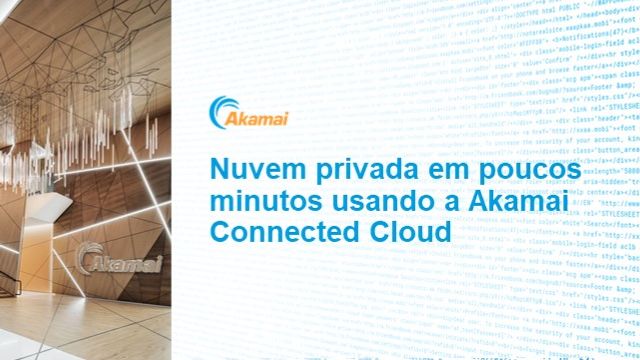 Networking - Nuvem privada virtual em poucos minutos usando a Akamai Cloud