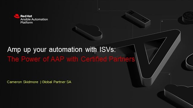 Red Hat Partner Connect Live - BrightTALK