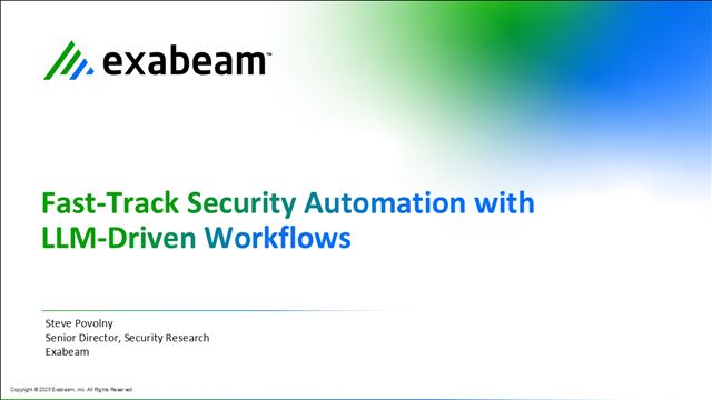 Episode 2: Fast-track security automation with LLM-driven workflows